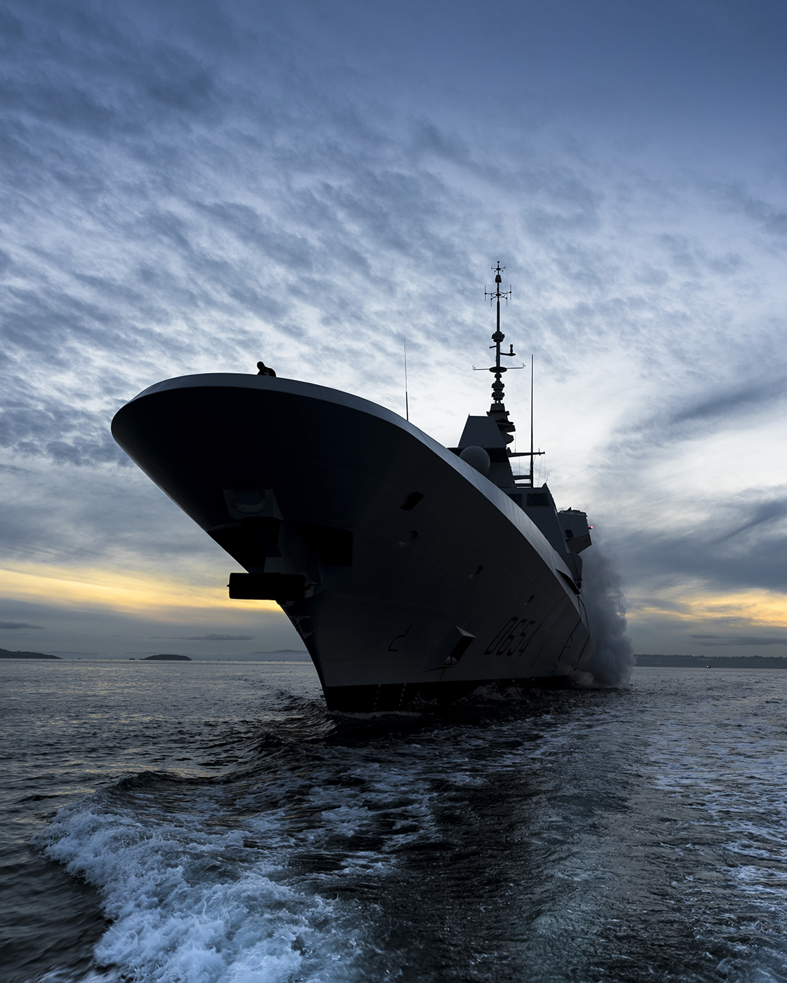 Frégate FREMM en rade de Brest ! - Ewan Lebourdais