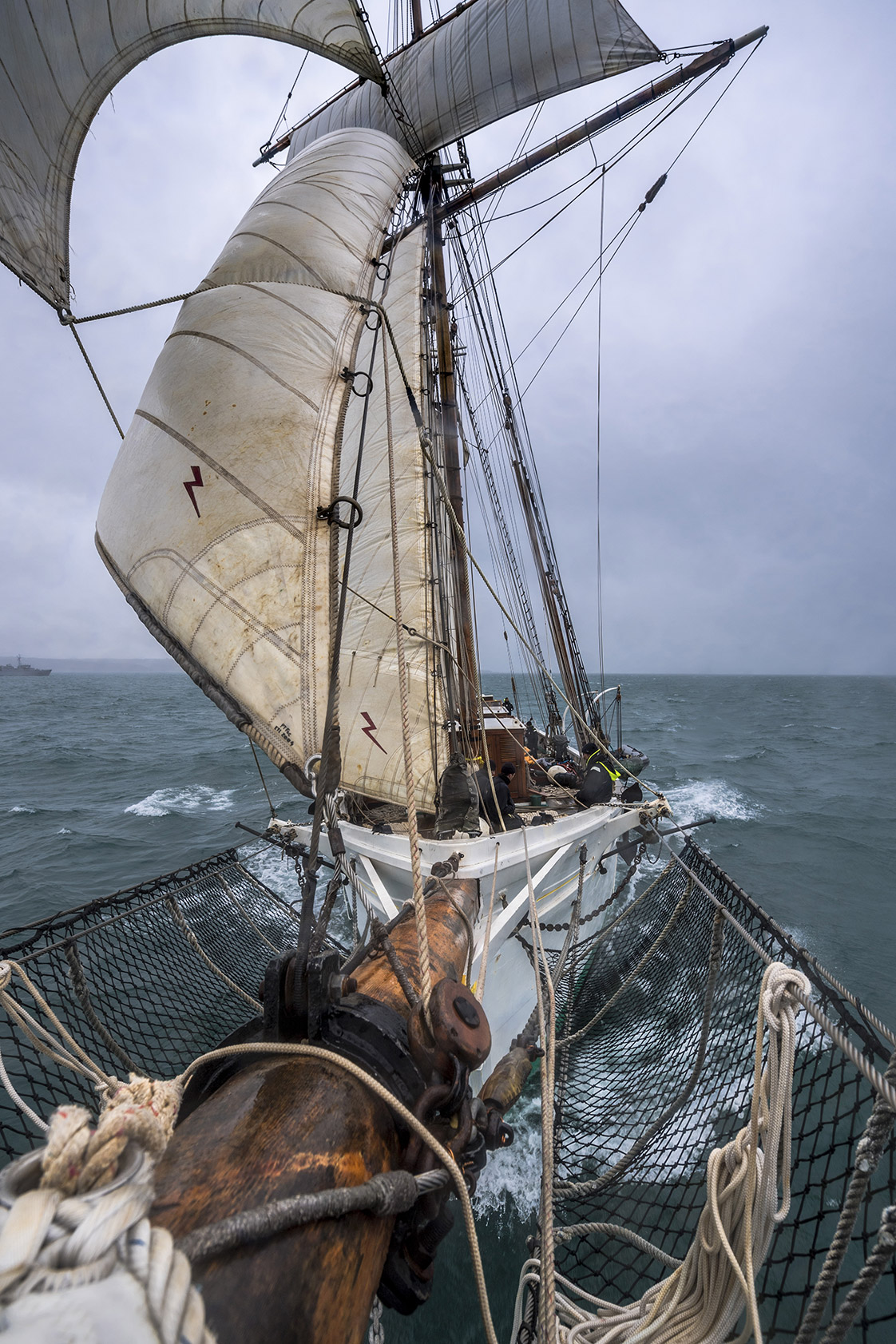 Photographies de voilier en mer - Ewan Lebourdais